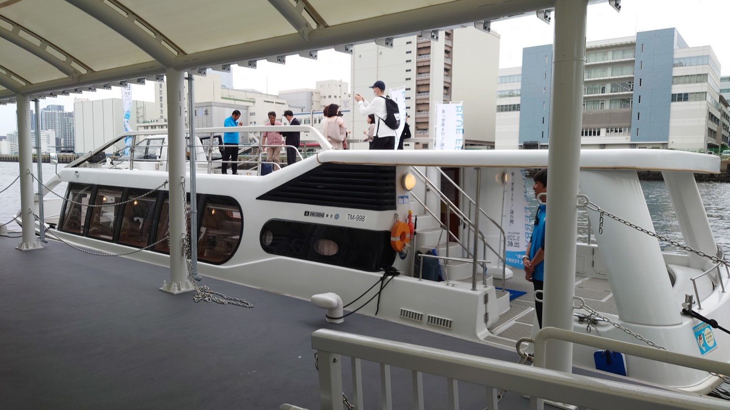 晴海フラッグからの新たな交通手段！BLUE FERRY(ブルーフェリー)で船通勤を体験してみた｜LIFE LIST - 好きな街・住みたい街・私の街