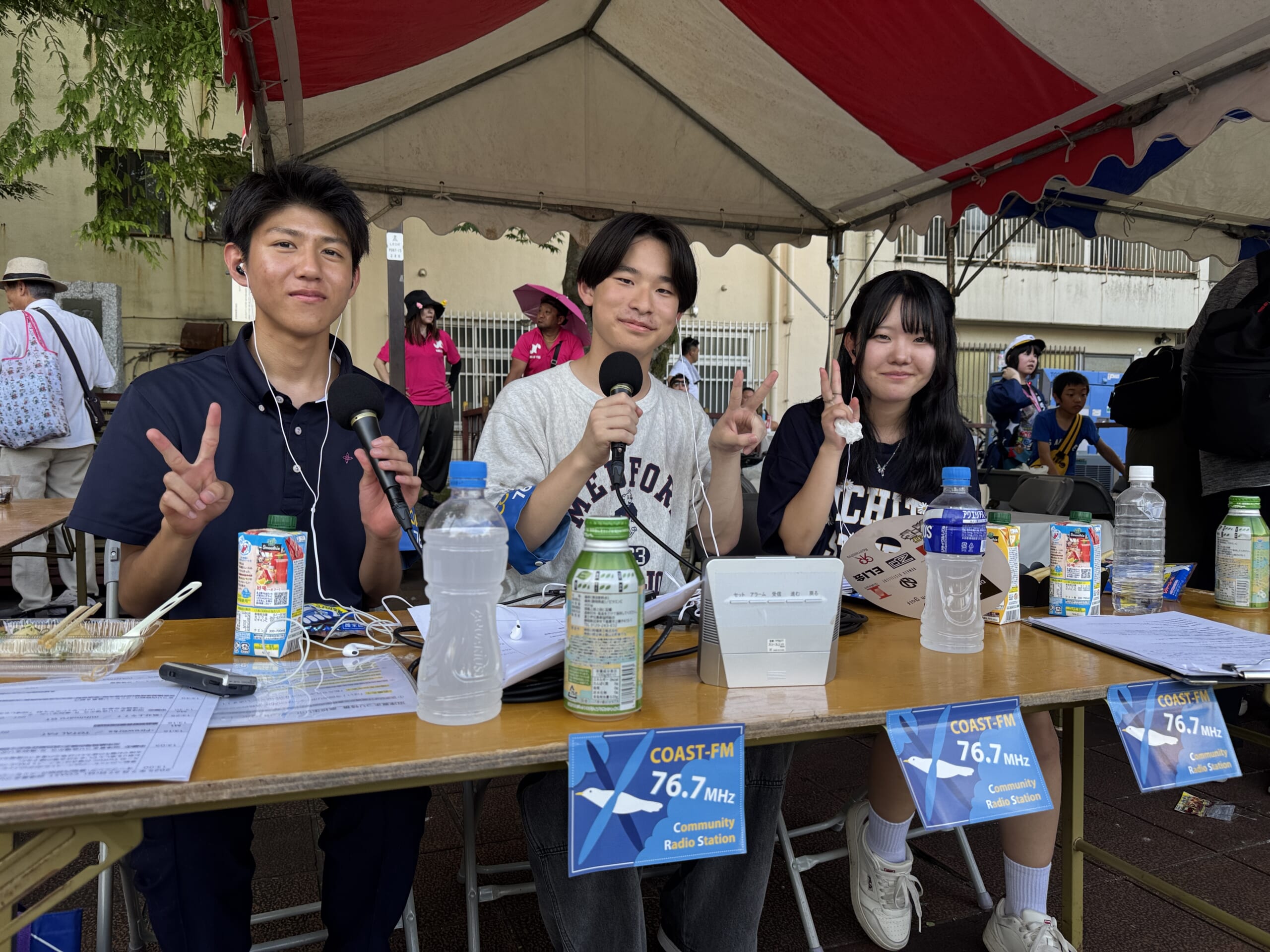 沼津夏祭り、ラジオ出演 | 高校-放送部 | 日本大学三島高等学校・中学校 | Yellz（エールズ）
