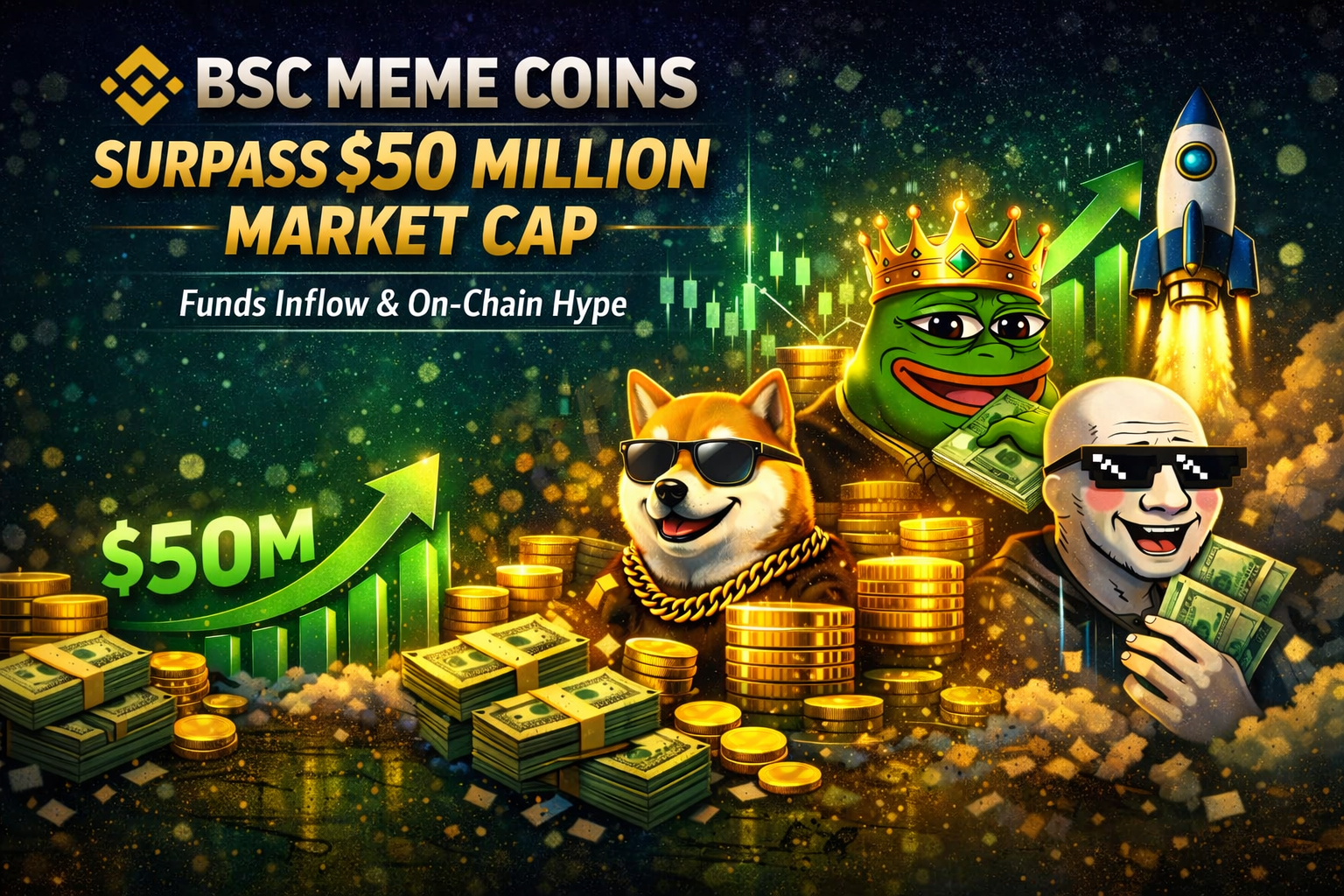 BSC Meme Coins Surge Past $50 Million Market Cap: Ecosystem Frenzy and ...