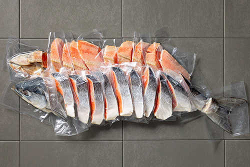 極上紅鮭姿切身1本 Bタイプ（1.7～2kg）｜PREZO(プレゾ) - 北海道のお取り寄せグルメと産直通販