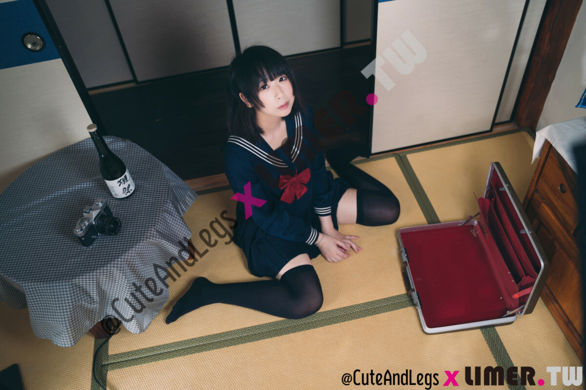 Limerence 塩理學生服 房間突然出現超可愛JK來突擊檢查，絕對不能讓她的腳停下來!!! 230P+15min - Limerence