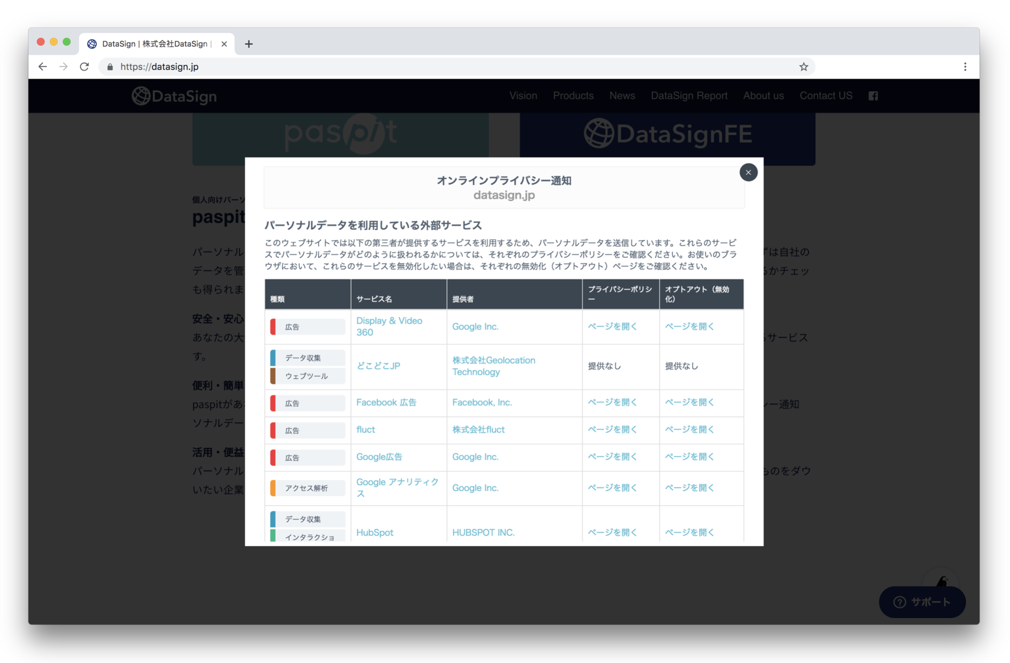 CCIとDataSign、オンラインプライバシー通知の導入支援とデータ活用コンサルティングで協業開始 | 株式会社DataSign