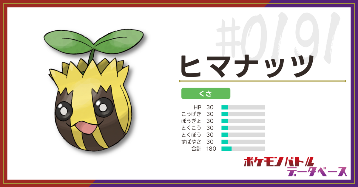 ヒマナッツの使用率・上位構築・対策（シーズン28・シングル）【ポケモンSV】 | ポケモンバトルデータベース スカーレット・バイオレット