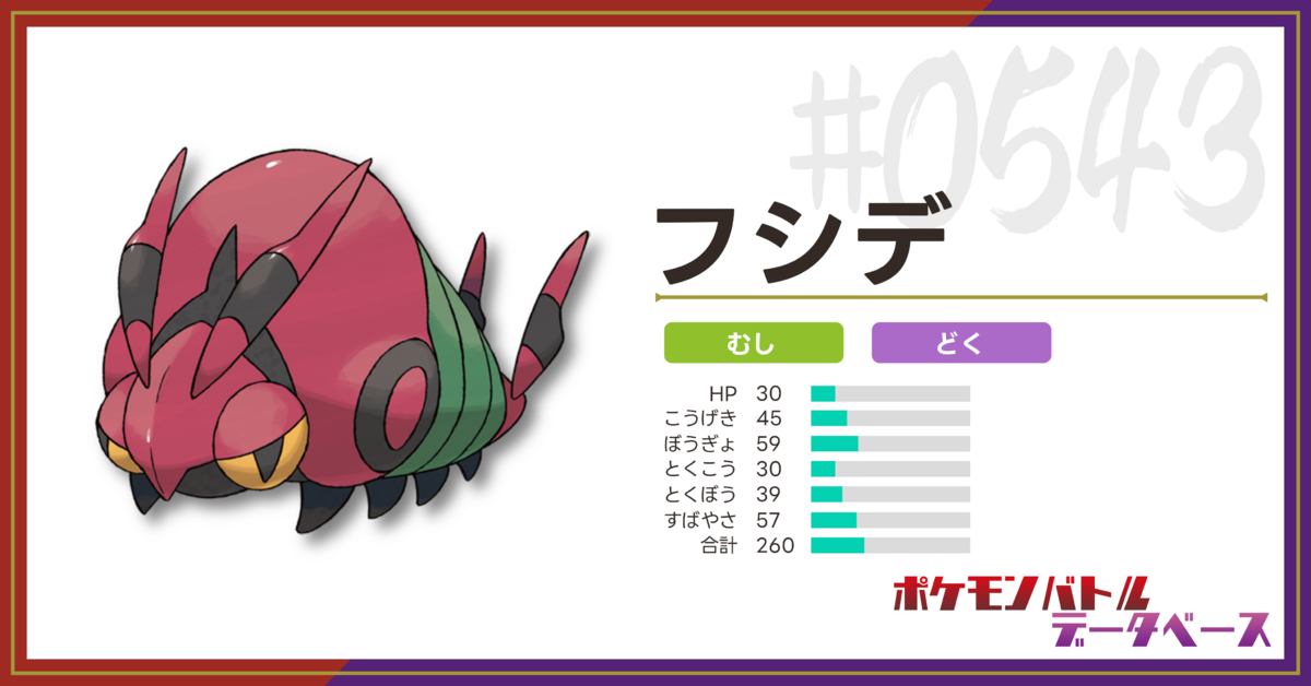 フシデの使用率・上位構築・対策（シーズン37・シングル）【ポケモンSV】 | ポケモンバトルデータベース スカーレット・バイオレット