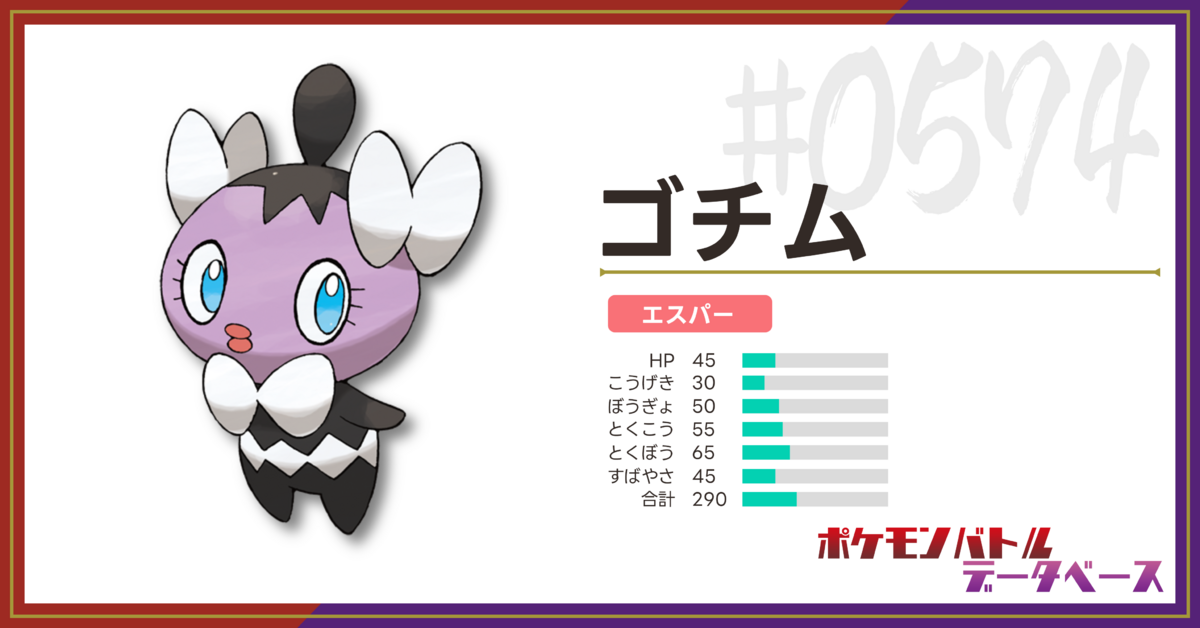 ゴチムの使用率・上位構築・対策（シーズン17・シングル）【ポケモンSV】 | ポケモンバトルデータベース スカーレット・バイオレット