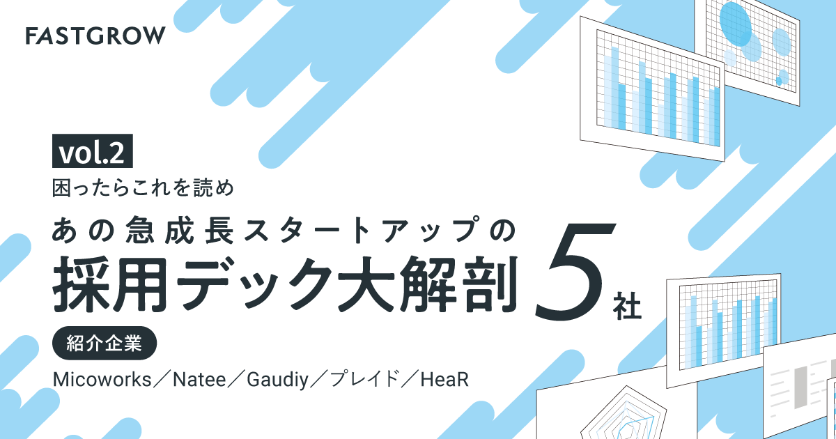 魅せ方を今、“真似ぼう”──FastGrowが厳選した5社の採用デックから学ぶ採用広報アプローチ | FastGrow