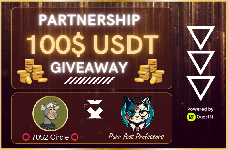100$ Partnership Giveaway🎁