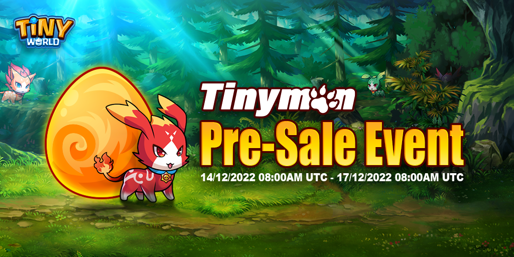 Tinymon Genesis Egg Pre-sale