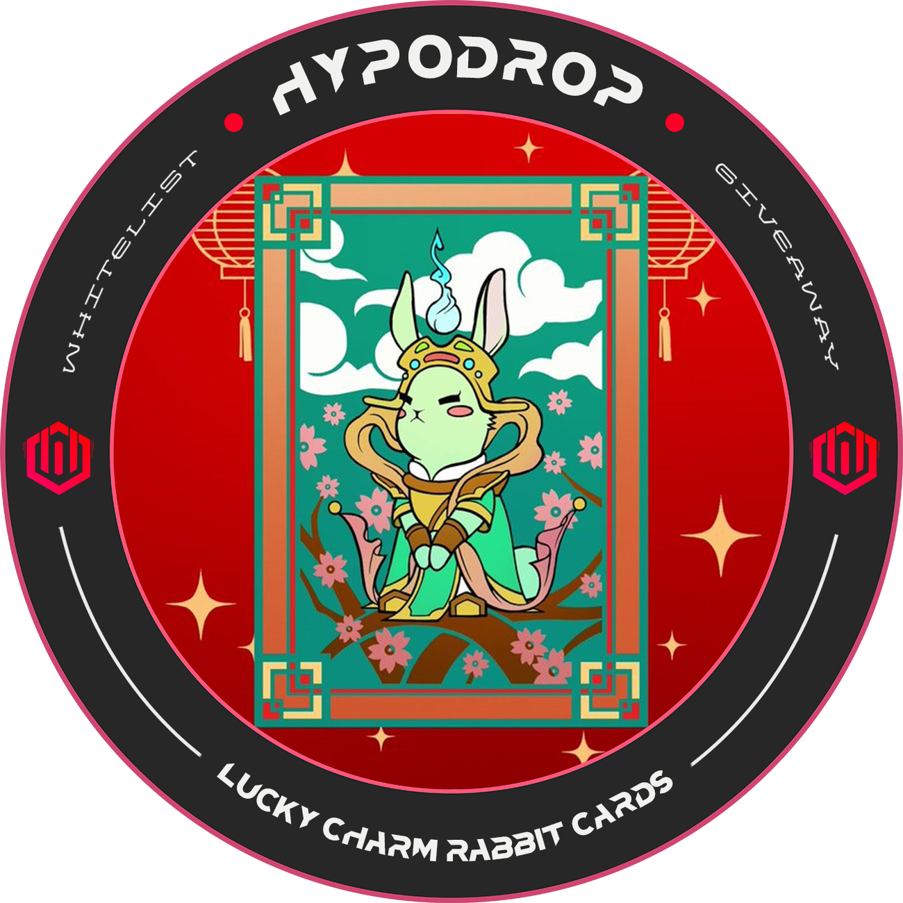 HypoDrop x Lucky Charm Rabbit Cards whitelist Giv