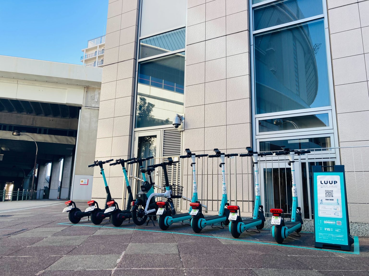 Osaka Metro 本社ビル前に「LUUP」のポートを導入 | Luup（ループ） | 電動キックボードシェア/シェアサイクルアプリ
