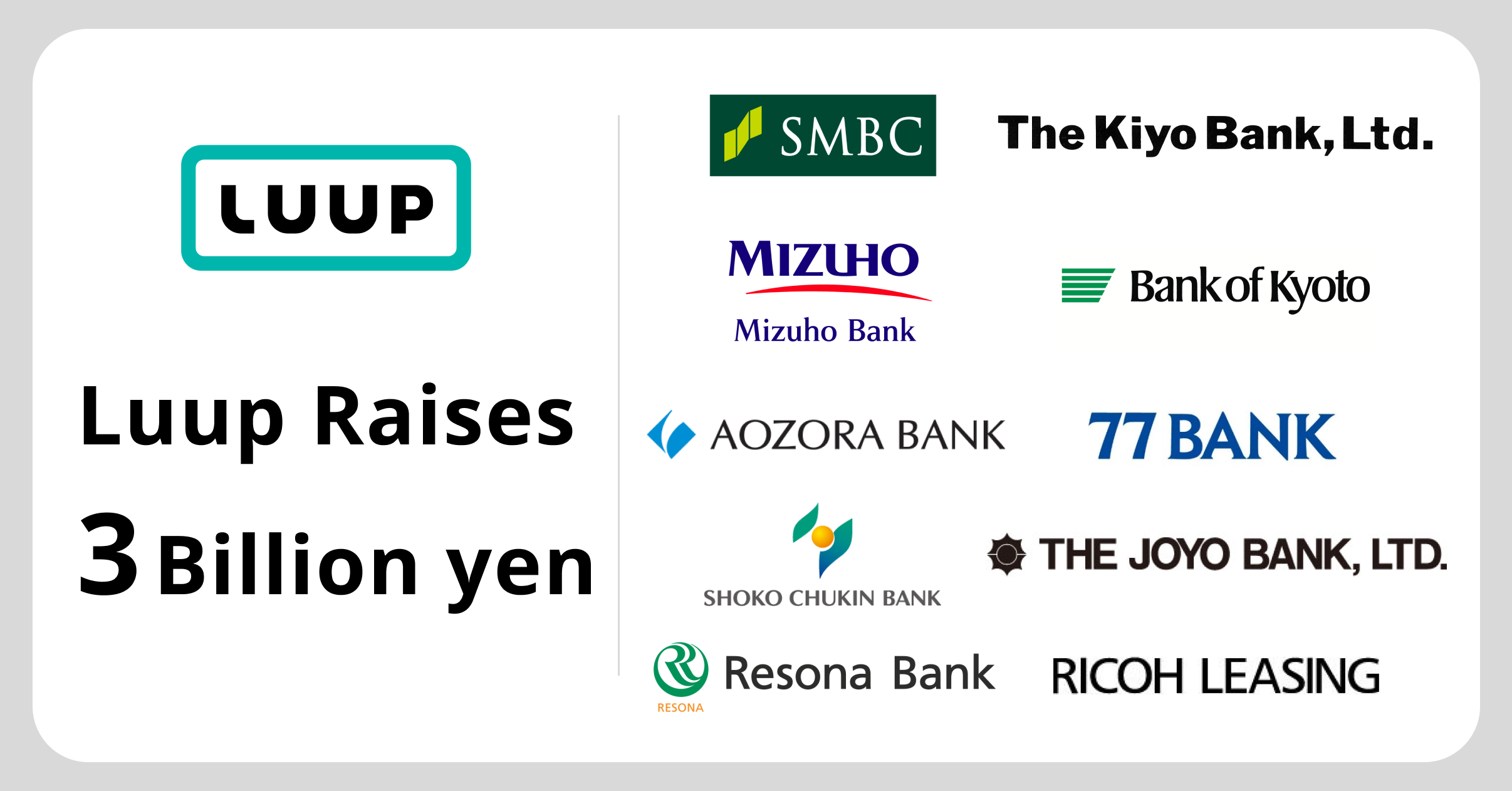 Luup, Japan’s No.1 Micromobility Sharing Operator, Raises a Total of 3 Billion Yen | Luup（ループ ...