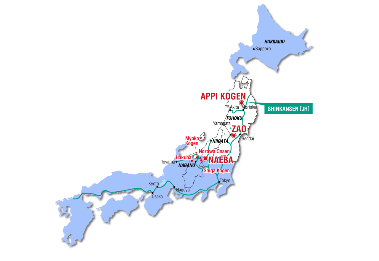 Appi Kogen | Getting Here | Ski Japan Holidays